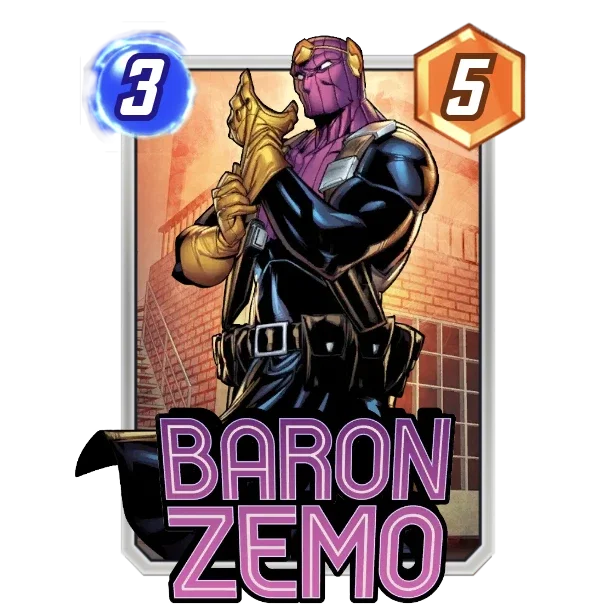 Baron Zemo - Marvel Snap - snap.fan