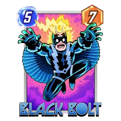 Black Bolt - Marvel Snap - snap.fan