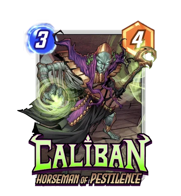 Caliban Horseman of Pestilence - Marvel Snap - snap.fan