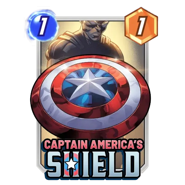 Cap's Shield - Marvel Snap - snap.fan