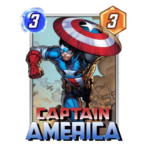 Captain America - Marvel Snap - snap.fan