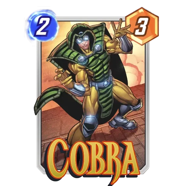 Cobra - Marvel Snap - snap.fan