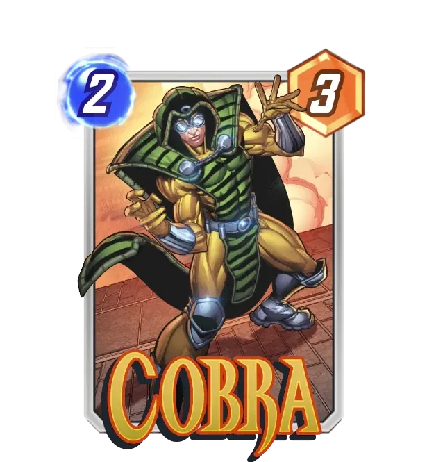 Cobra - Marvel Snap - snap.fan