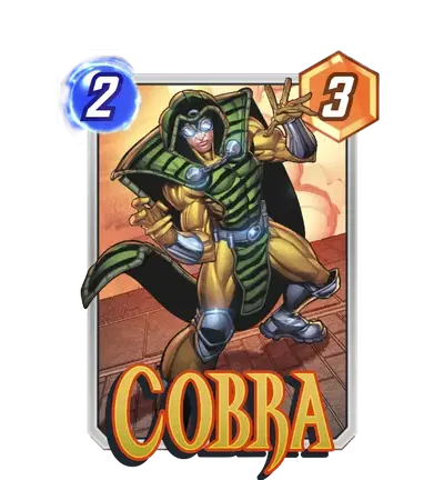 Cobra - Marvel Snap - snap.fan