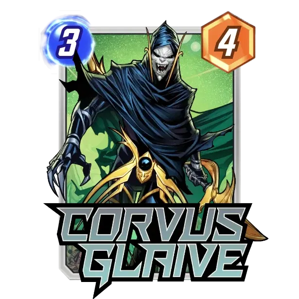 Corvus Glaive - Marvel Snap - snap.fan
