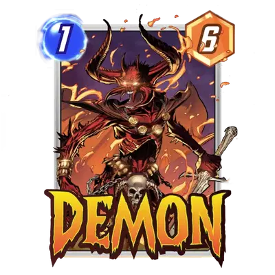 Demon - Marvel Snap - snap.fan