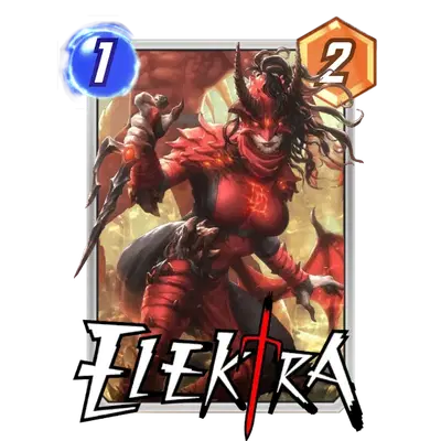 Elektra - Marvel Snap - snap.fan