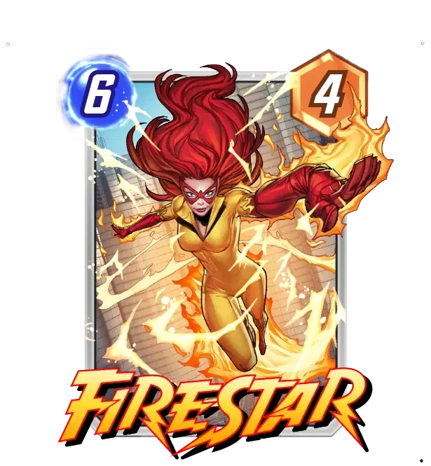 Firestar - Marvel Snap - snap.fan