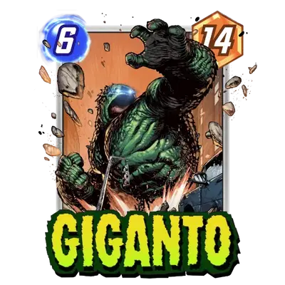 Giganto - Marvel Snap - snap.fan