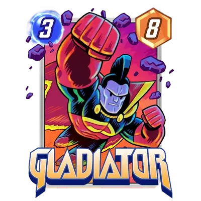 Gladiator - Marvel Snap - snap.fan