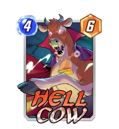 Hellcow - Marvel Snap - snap.fan