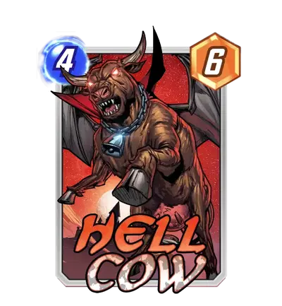 Hellcow - Marvel Snap - snap.fan