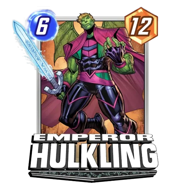 Emperor Hulkling - Marvel Snap - snap.fan