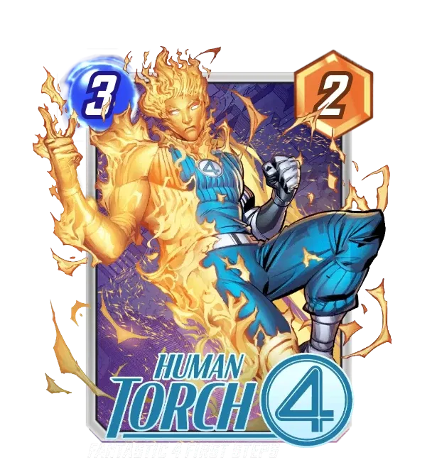 Human Torch First Steps - Marvel Snap - snap.fan