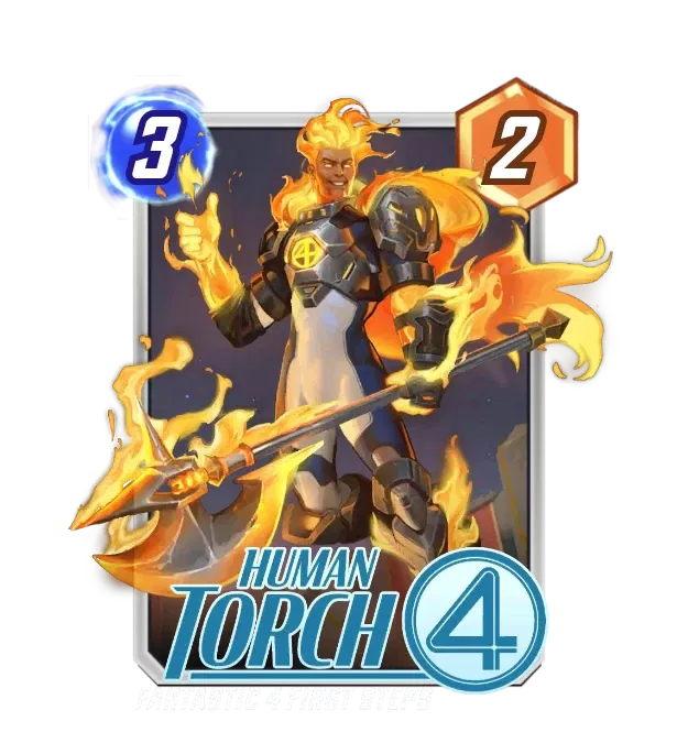 Human Torch First Steps - Marvel Snap - snap.fan