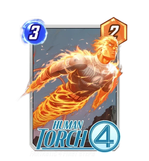 Human Torch First Steps - Marvel Snap - snap.fan
