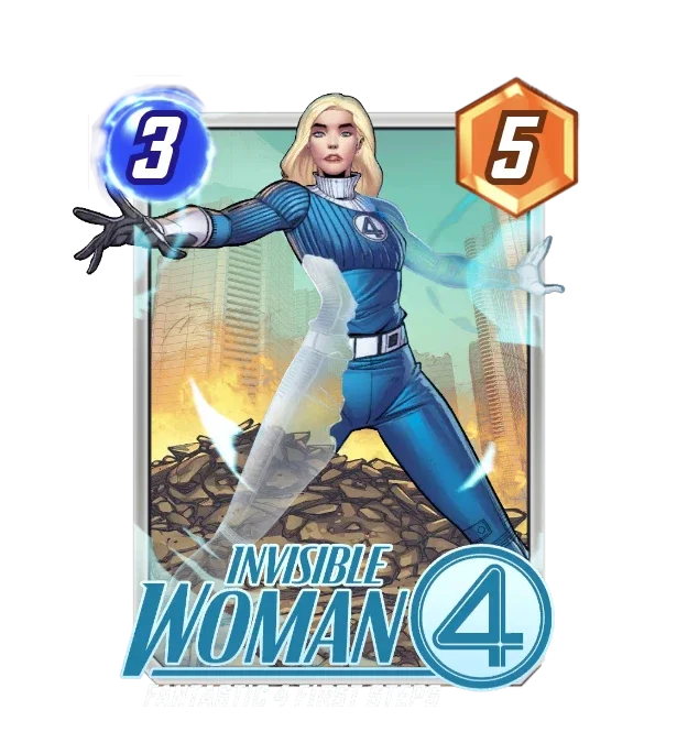 Invisible Woman First Steps - Marvel Snap - snap.fan