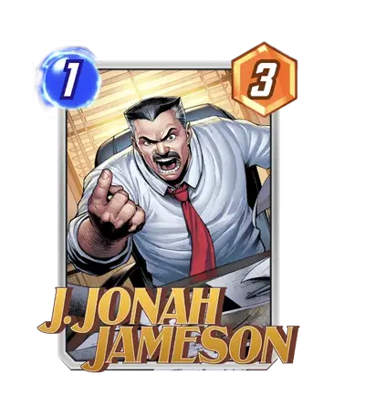 J. Jonah Jameson - Marvel Snap - snap.fan