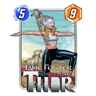 Jane Foster Mighty Thor - Marvel Snap - snap.fan