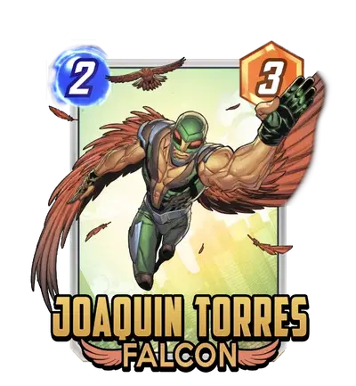 Joaquin Torres Falcon II - Marvel Snap - snap.fan
