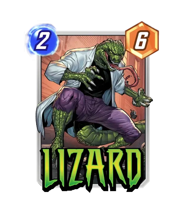 Lizard - Marvel Snap - snap.fan