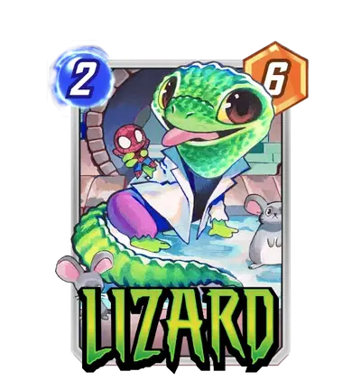 Lizard - Marvel Snap - snap.fan