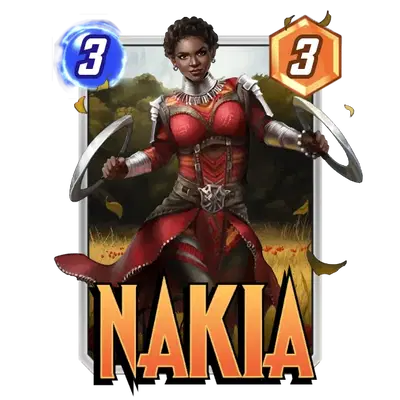 Nakia - Marvel Snap - snap.fan