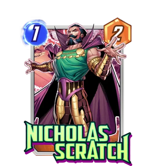 Nicholas Scratch - Marvel Snap - snap.fan