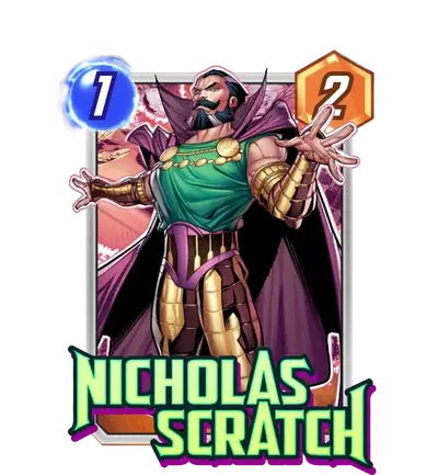 Nicholas Scratch - Marvel Snap - snap.fan