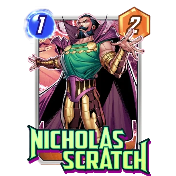 Nicholas Scratch - Marvel Snap - snap.fan