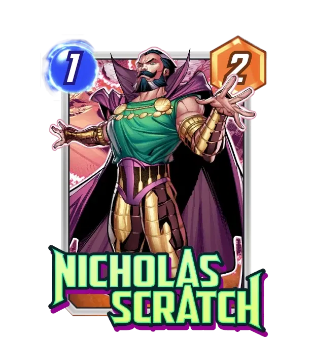 Nicholas Scratch - Marvel Snap - snap.fan