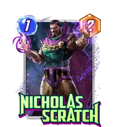 Nicholas Scratch - Marvel Snap - snap.fan