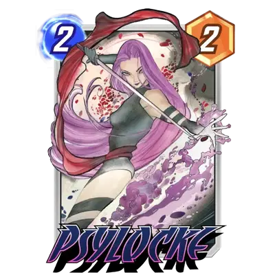 Psylocke - Marvel Snap - snap.fan