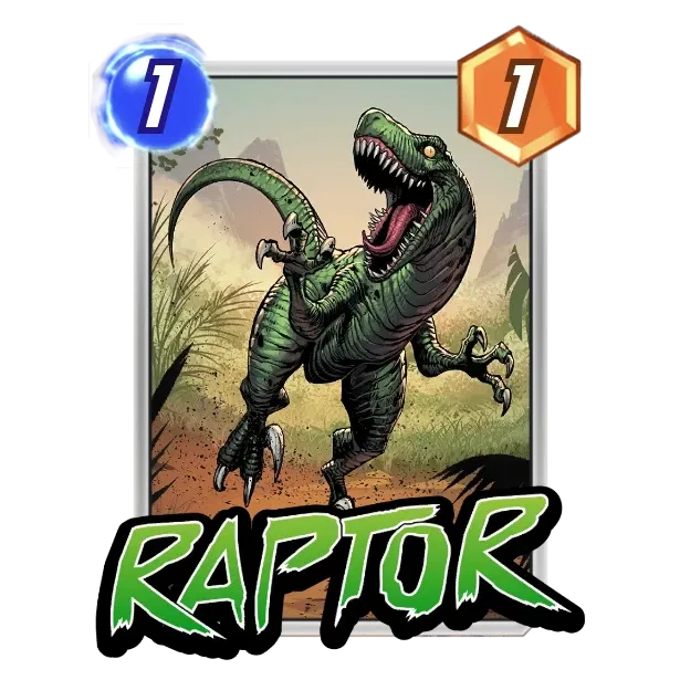 Raptor - Marvel Snap - snap.fan