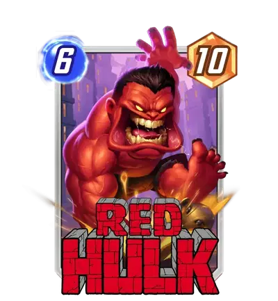 Red Hulk - Marvel Snap - snap.fan