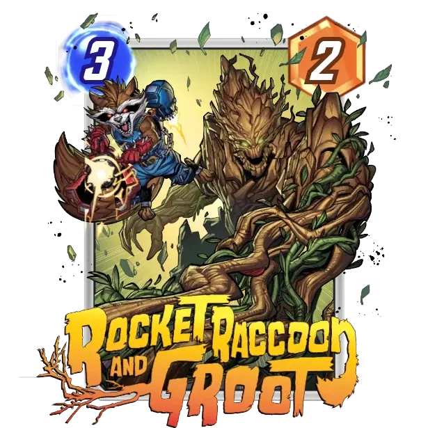 Rocket and Groot - Marvel Snap - snap.fan