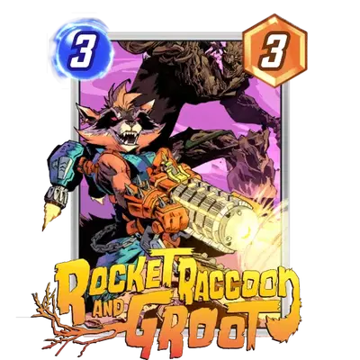 Rocket and Groot - Marvel Snap - snap.fan