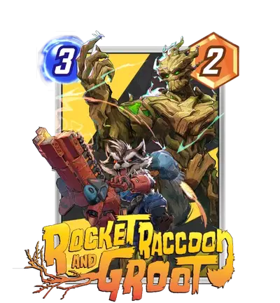 Rocket and Groot - Marvel Snap - snap.fan