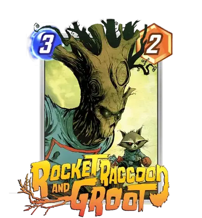 Rocket and Groot - Marvel Snap - snap.fan
