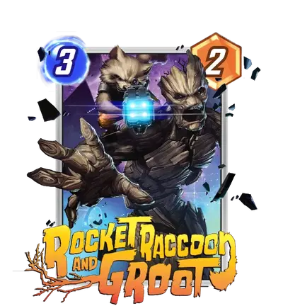 Rocket and Groot - Marvel Snap - snap.fan