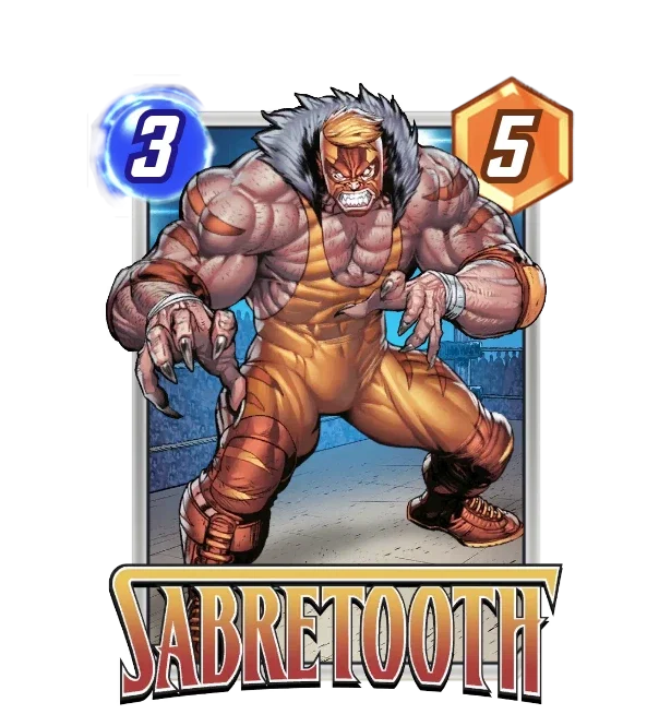 Sabretooth - Marvel Snap - snap.fan