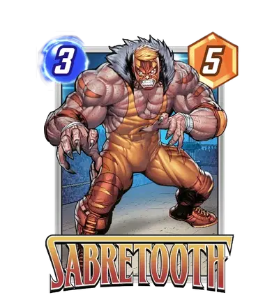 Sabretooth - Marvel Snap - snap.fan