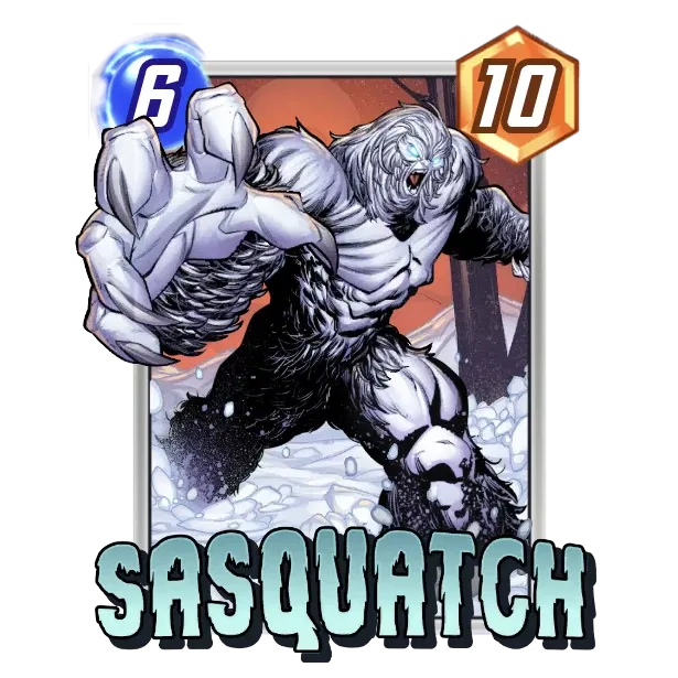 Sasquatch - Marvel Snap - snap.fan