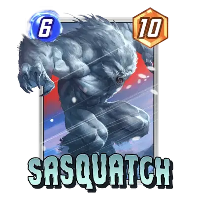 Sasquatch - Marvel Snap - snap.fan