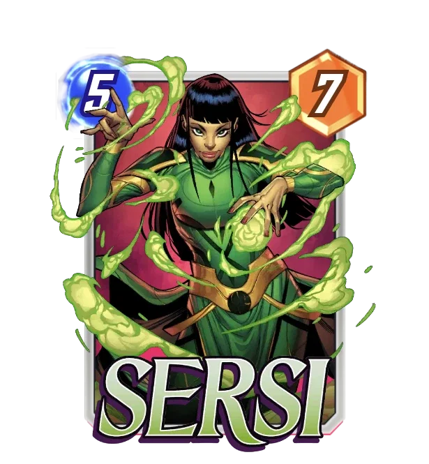 Sersi - Marvel Snap - snap.fan