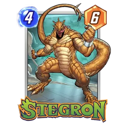 Stegron - Marvel Snap - snap.fan
