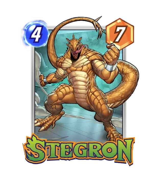Stegron - Marvel Snap - snap.fan