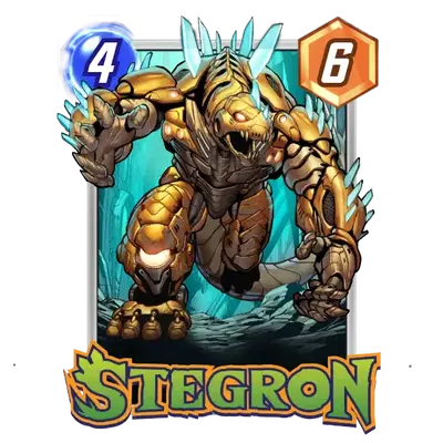 Stegron - Marvel Snap - snap.fan