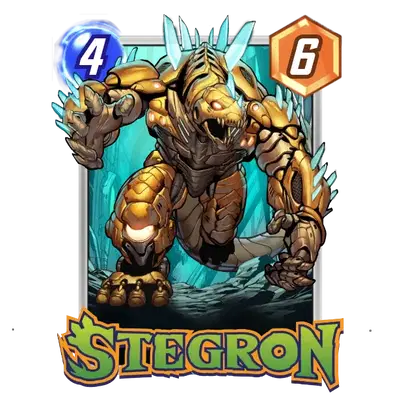 Stegron - Marvel Snap - snap.fan