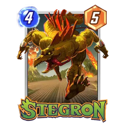 Stegron - Marvel Snap - snap.fan